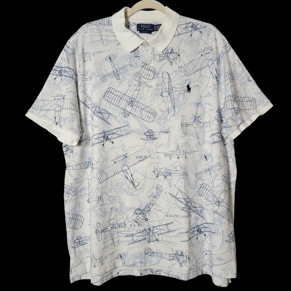 Polo Ralph Lauren | Shirts | Polo Ralph Lauren Mens Aop Aviation ...